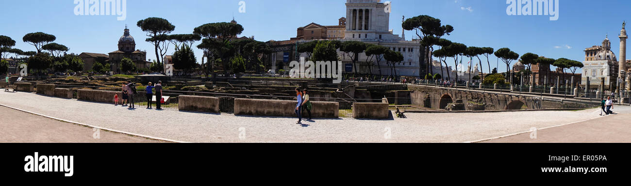 Monumento a Vittorio Emmanuele 11 Stock Photo - Alamy