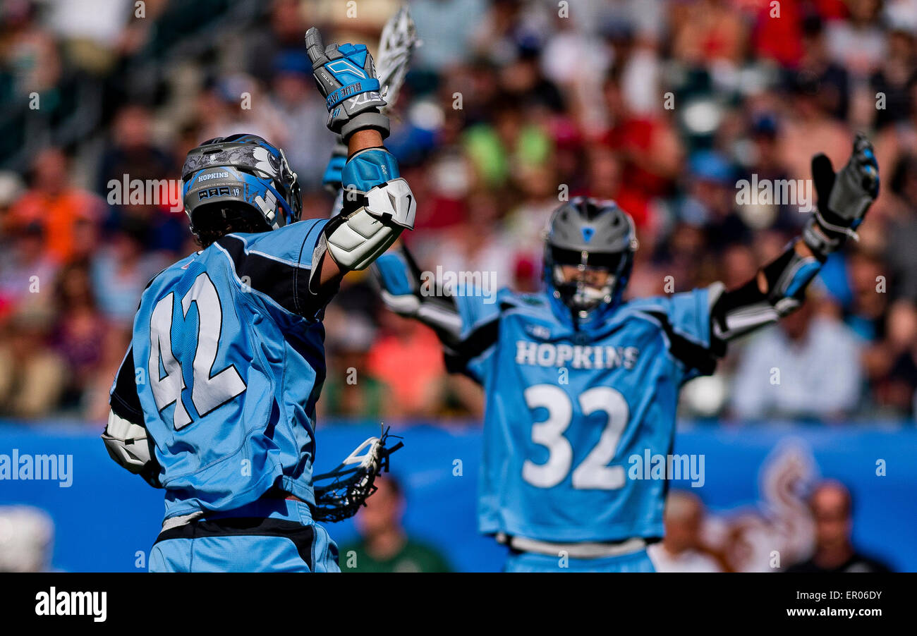 Johns hopkins lacrosse hi-res stock photography and images - Alamy