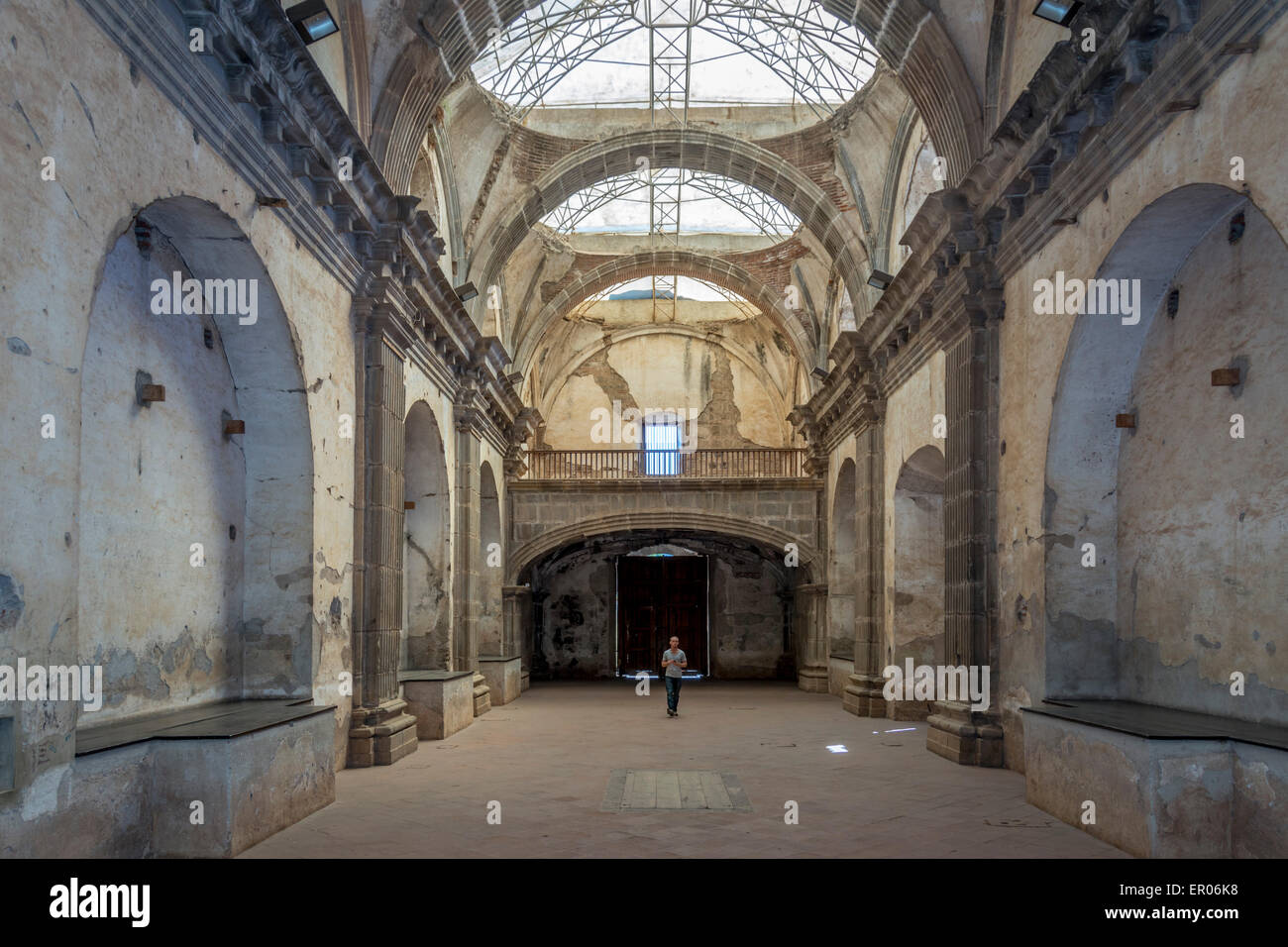 Main sanctuary in Convento de las Capuchinas or Capuchinas Convent in ...