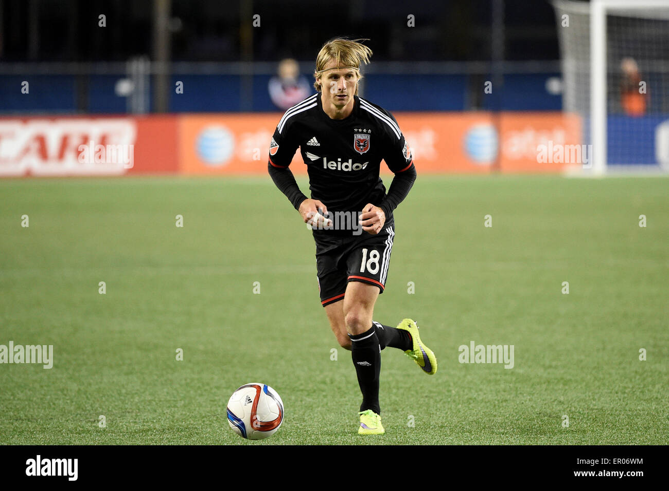 Foxborough, Massachusetts, USA. 23rd May, 2015. D.C. United forward ...