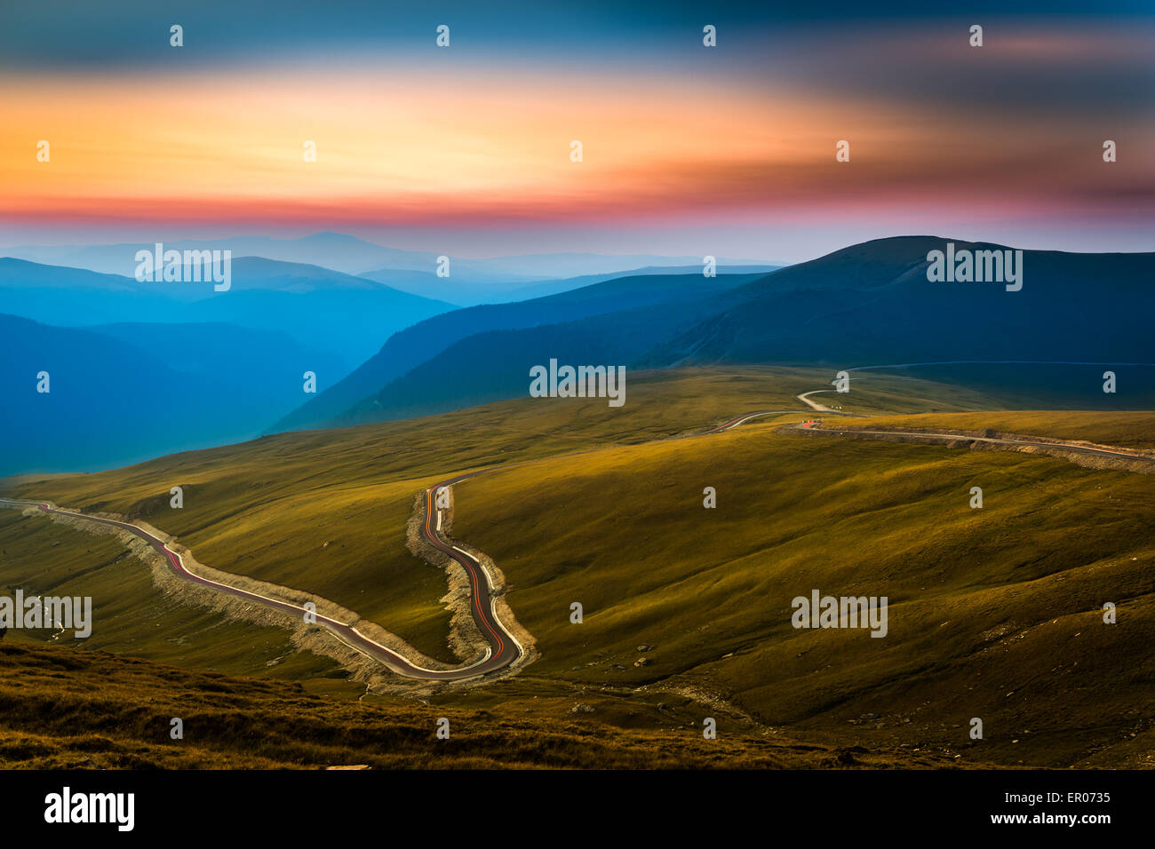 Transalpina highway romania hi-res stock photography and images - Alamy