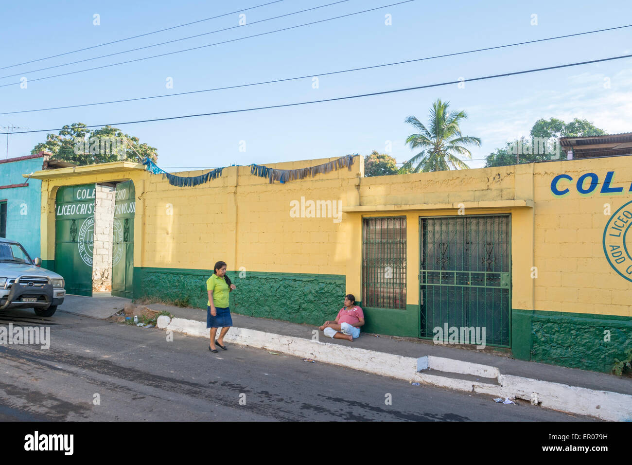 Christian school in Guazacapan Guatemala Stock Photo - Alamy