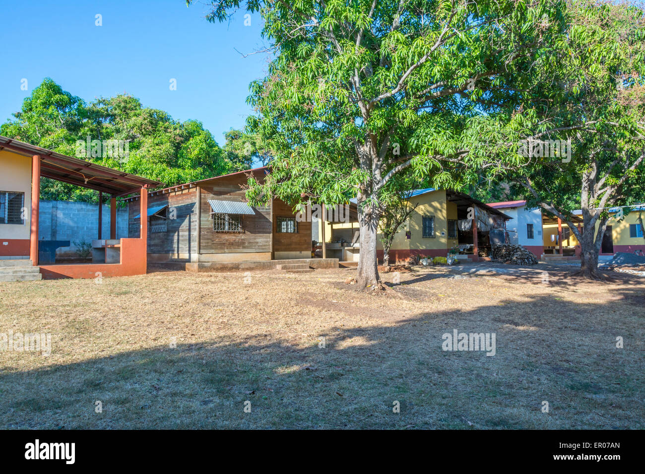 Housing for the poor at a Christian ministry in Guatemala Stock Photo ...