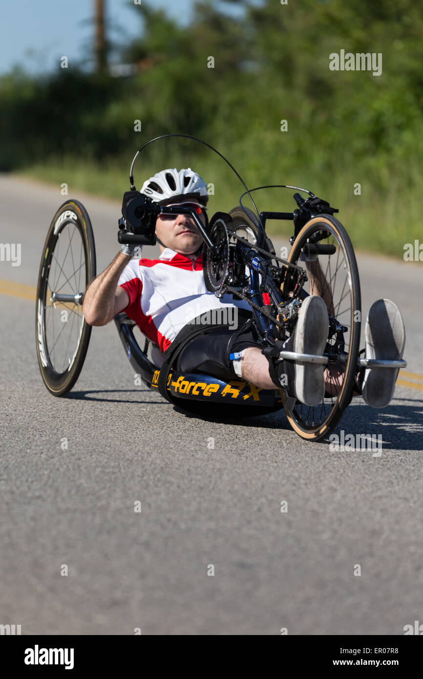 Chattanooga, Tennessee, USA. 23rd May, 2015. Athletes with disabilities ...