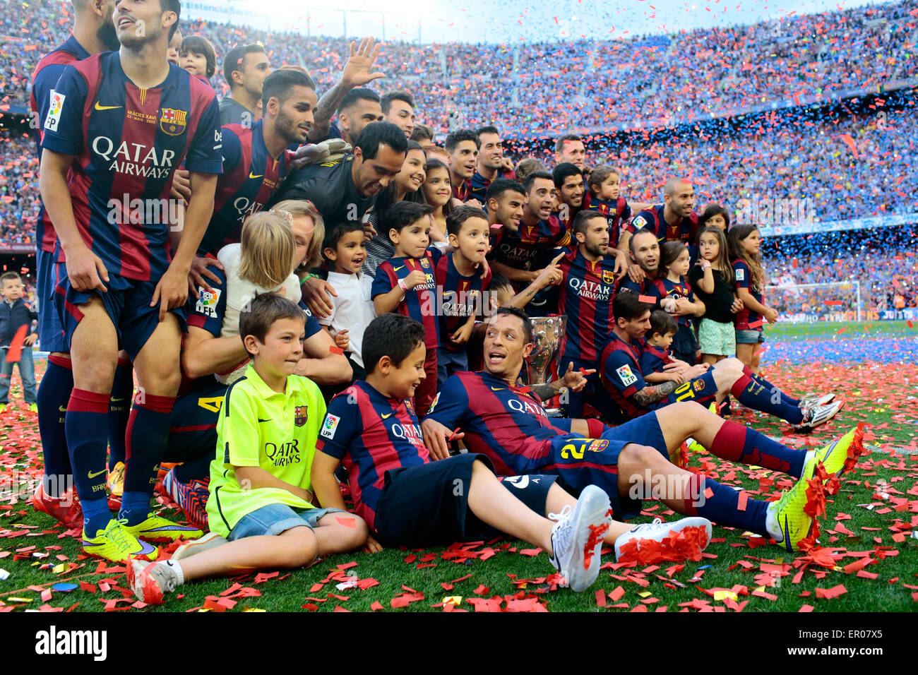 Barcelona fc trophy hi-res stock photography and images - Alamy