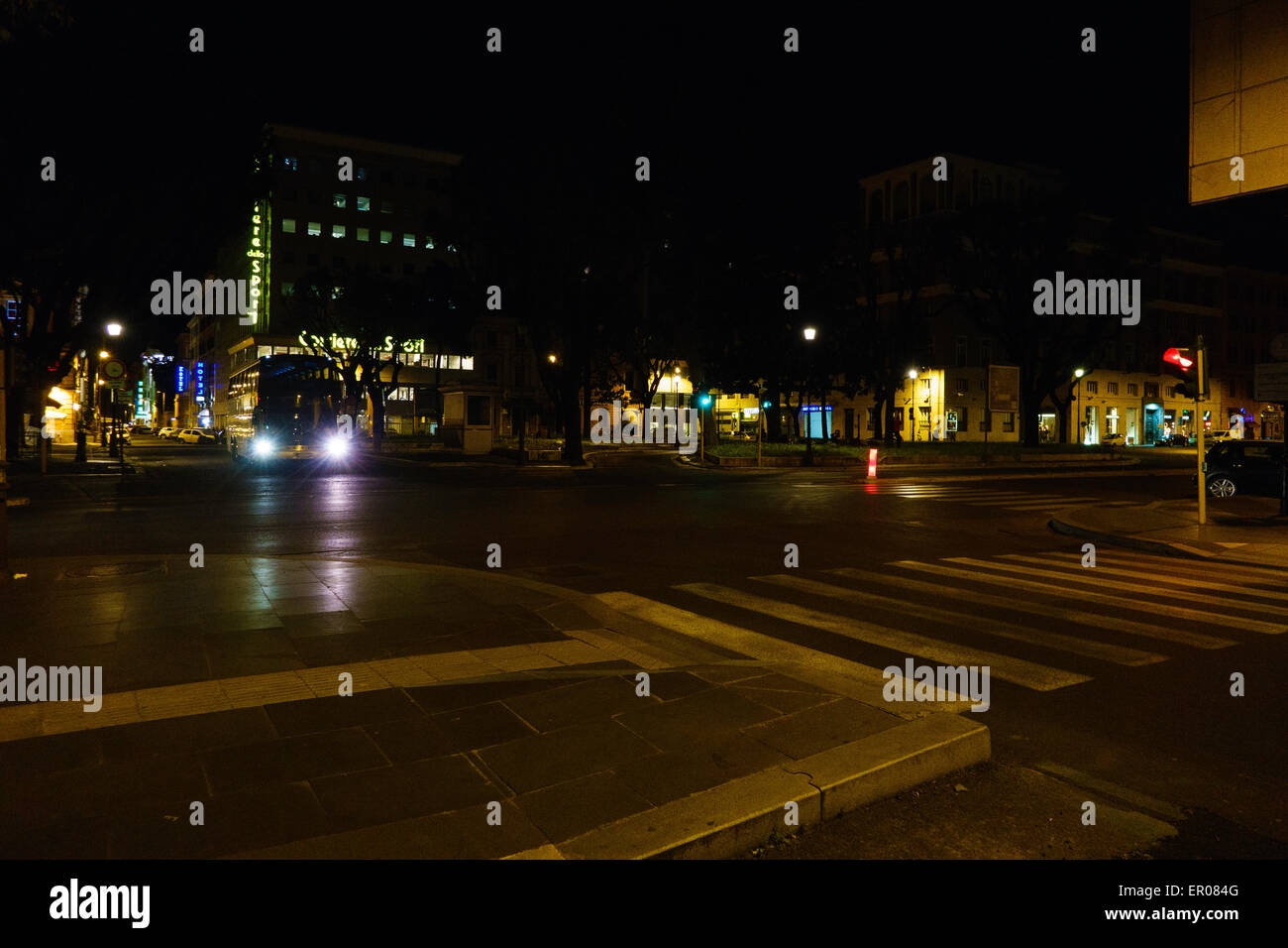 Night time in Rome Stock Photo - Alamy