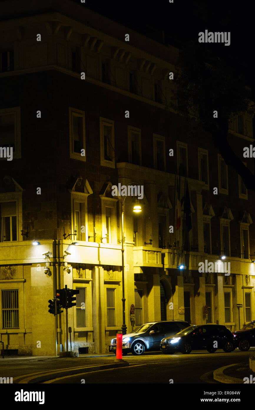 Night time in Rome Stock Photo - Alamy