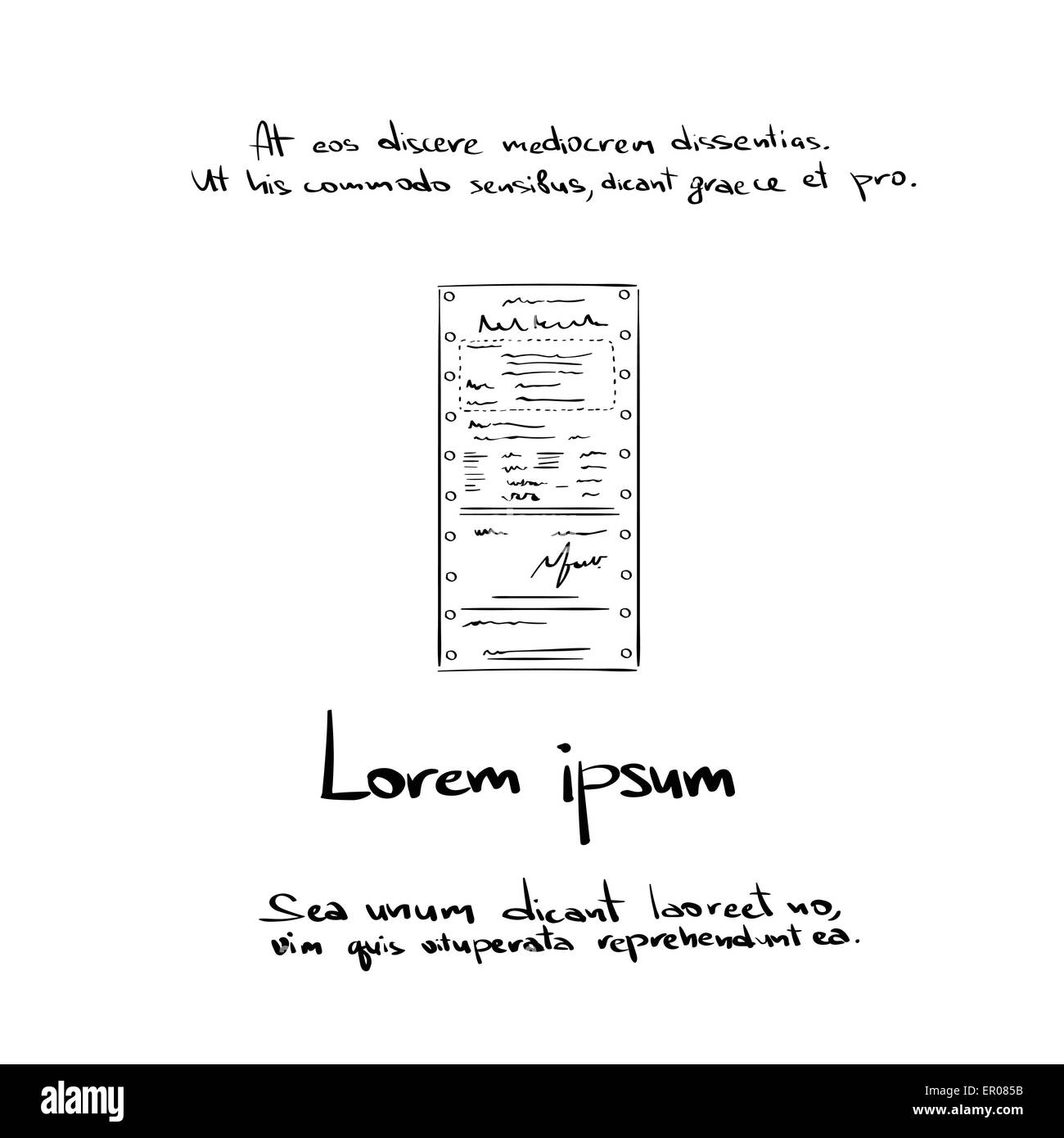 Blank Cheque Black and White Stock Photos & Images - Alamy