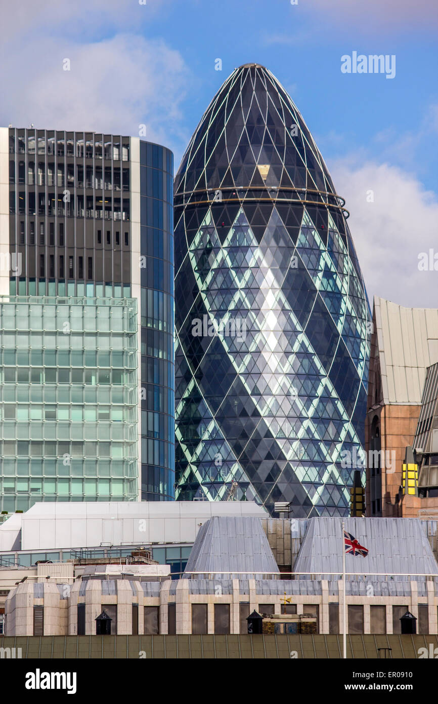 The Gherkin building in London was awarded a Royal Institute of British ...