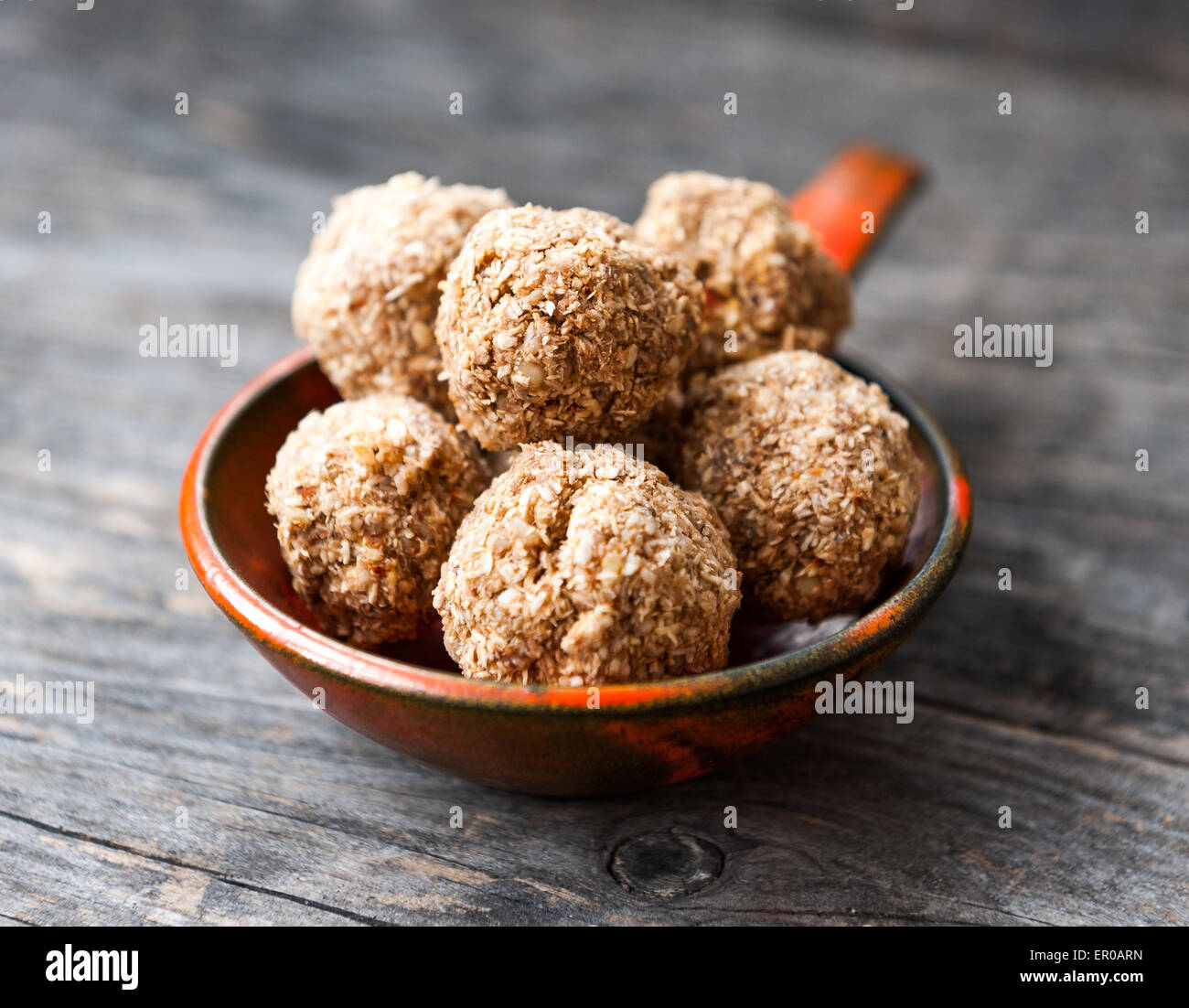 Raw snacks with nuts and seeds Stock Photo - Alamy