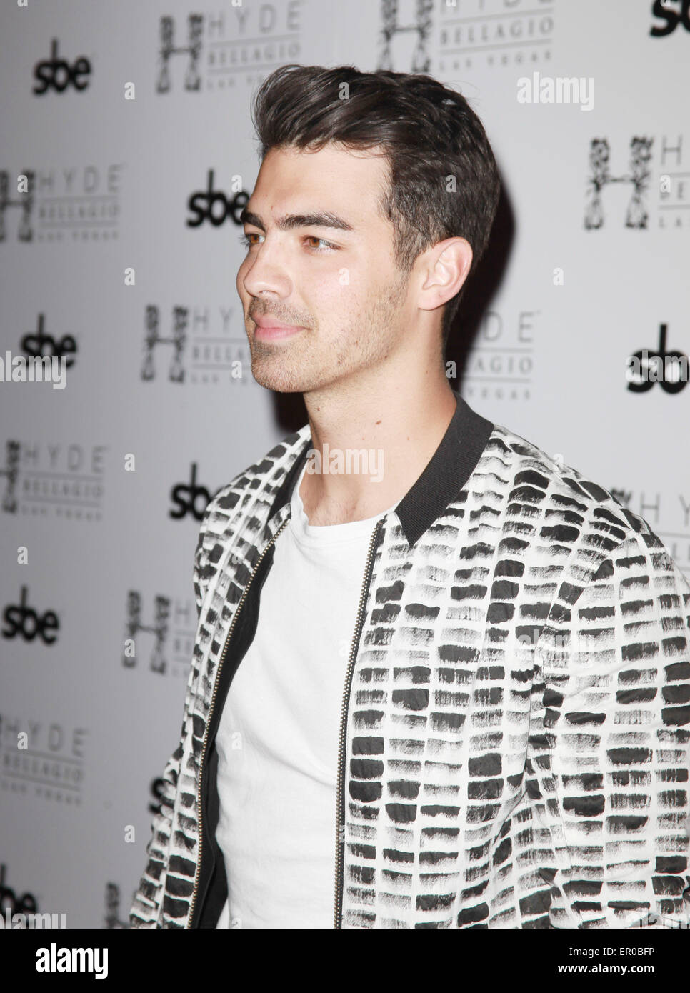 Las Vegas, Nevada, USA. 23rd May, 2015. Joe Jonas arrives for a special ...