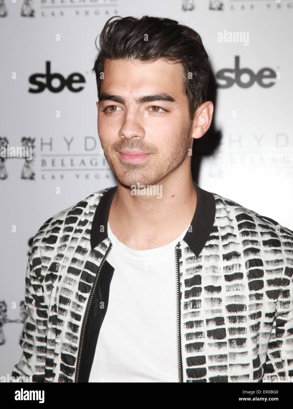 Las Vegas, Nevada, USA. 23rd May, 2015. Joe Jonas arrives for a special ...