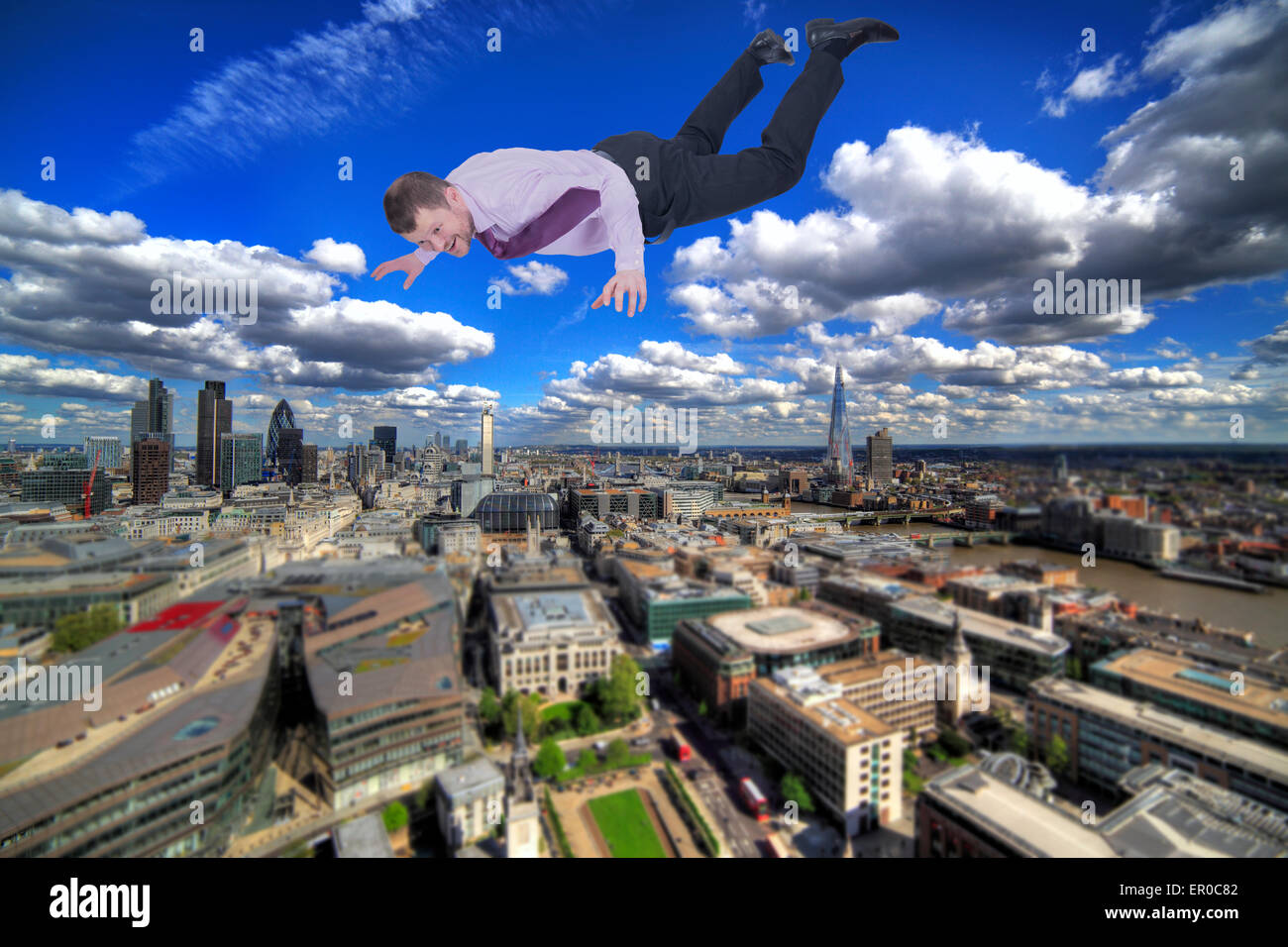 Falling down at height hi-res stock photography and images - Alamy