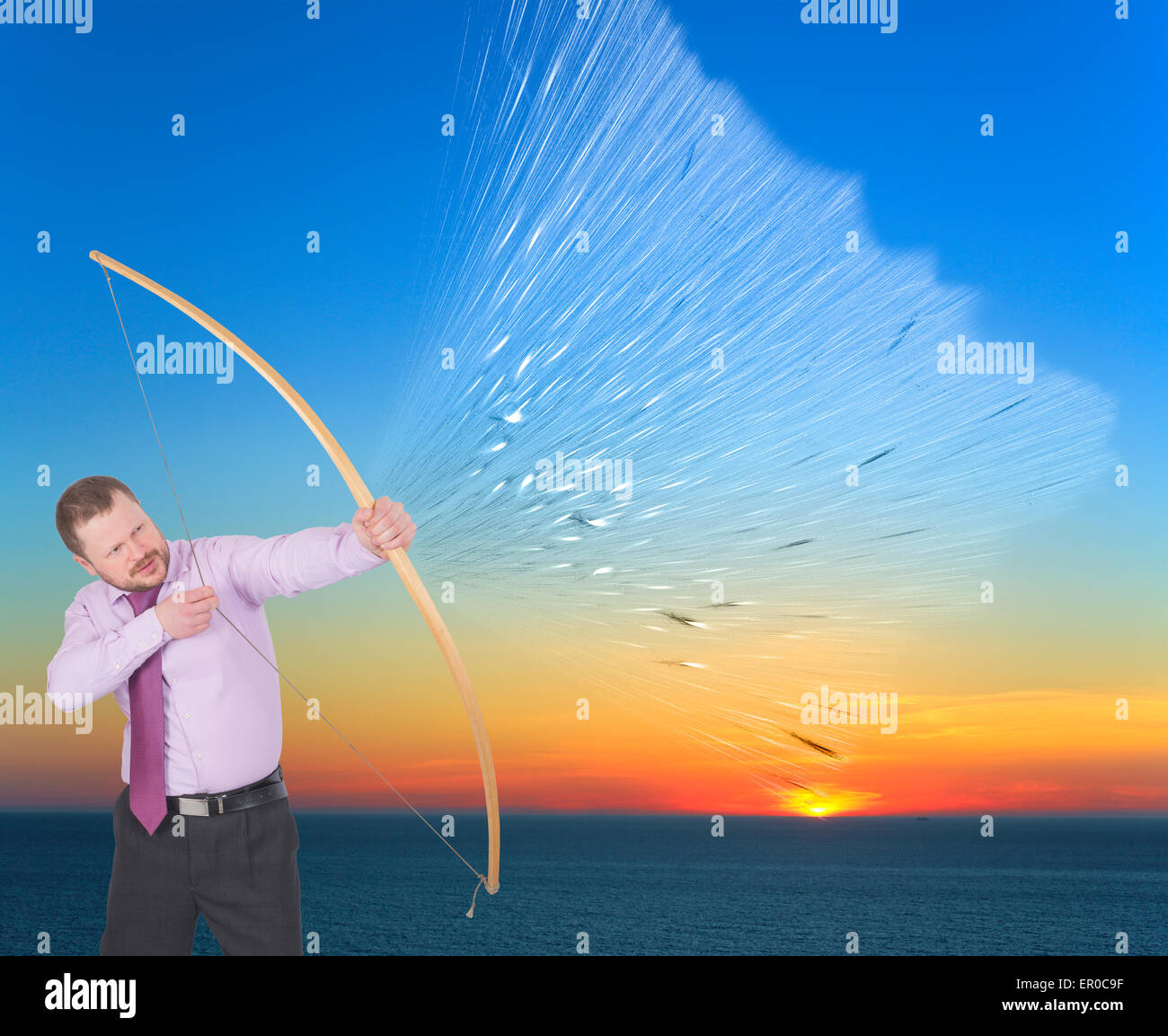 Archer bow hi-res stock photography and images - Alamy