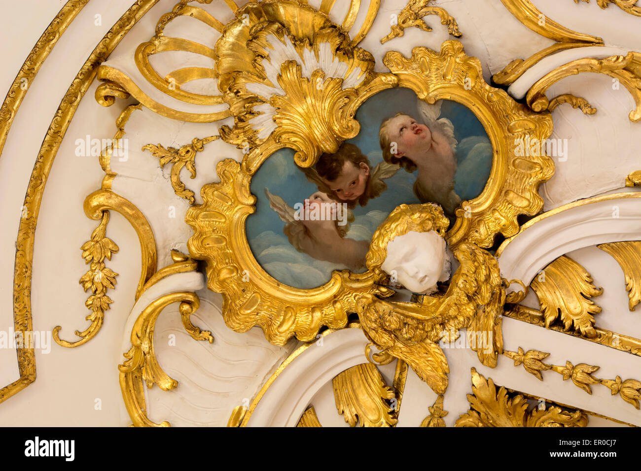 Ceiling detail, St. Michael and All Angels Church, Great Witley ...
