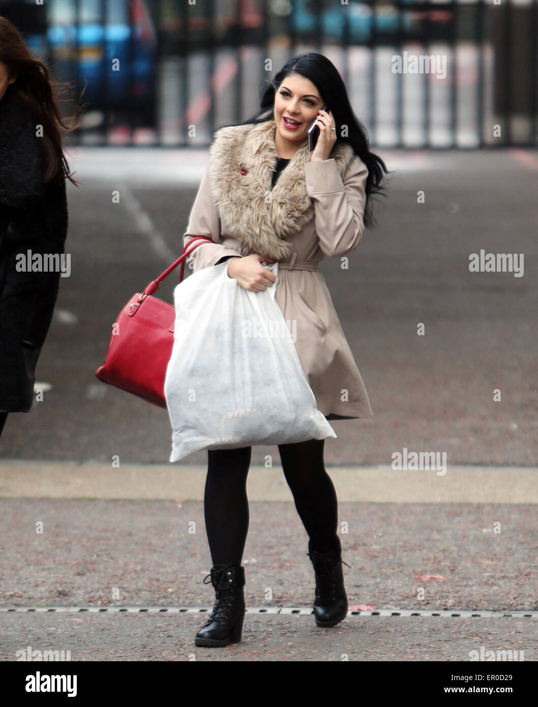 Lucy kay outside the itv studios featuring hi-res stock photography and ...