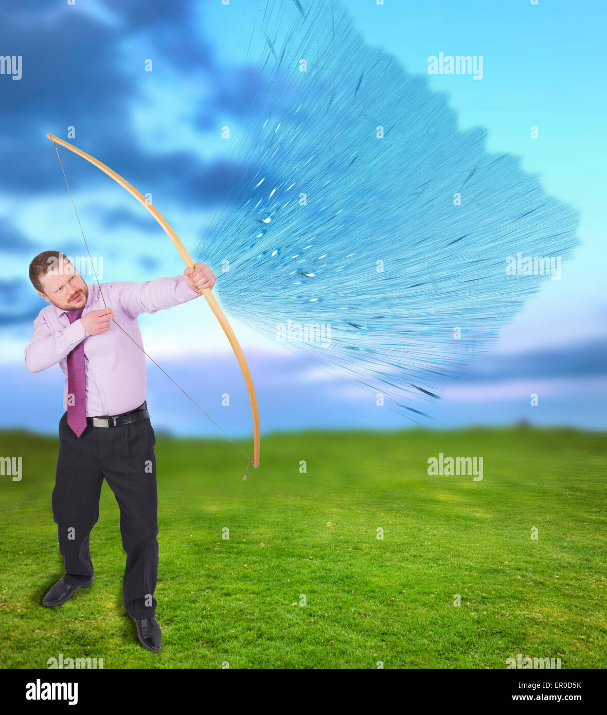 Archer bow hi-res stock photography and images - Alamy