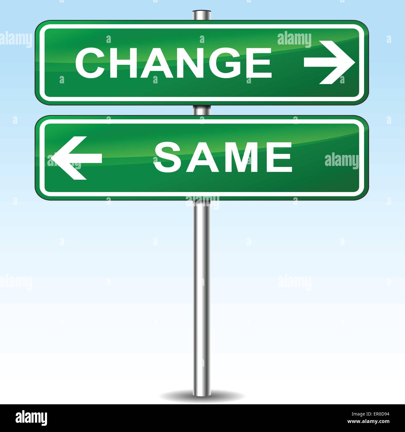 Change image Stock Vector Images - Alamy