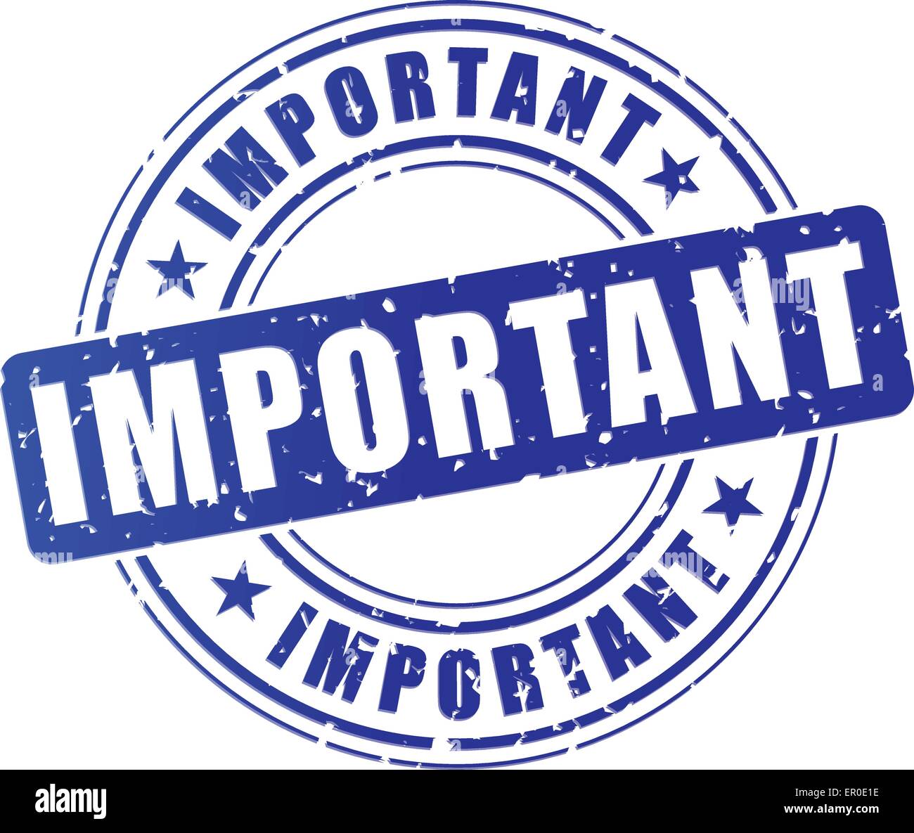 illustration of blue patented stamp on white background Stock Vector ...