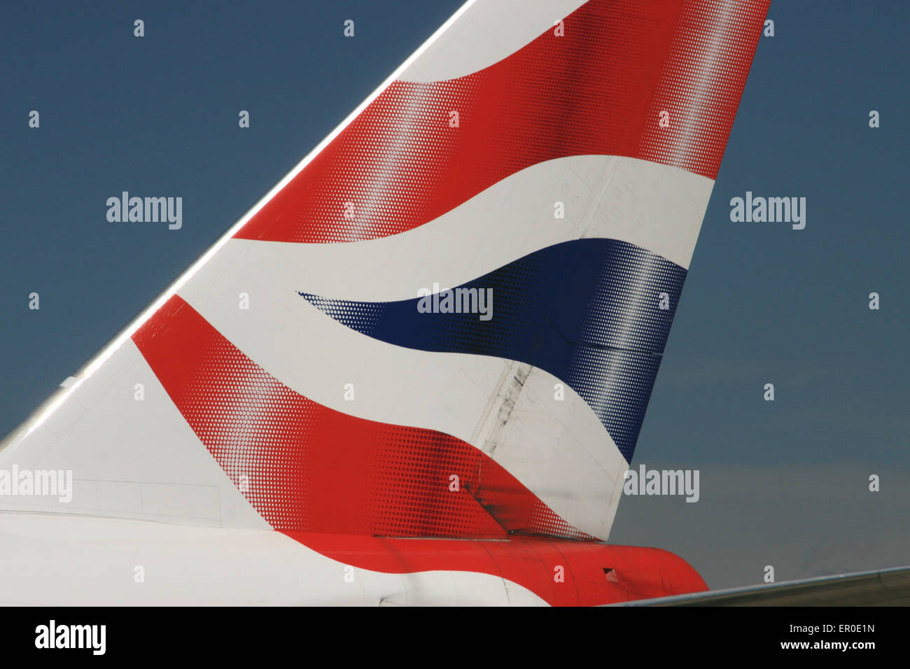 British airways tail hi-res stock photography and images - Alamy