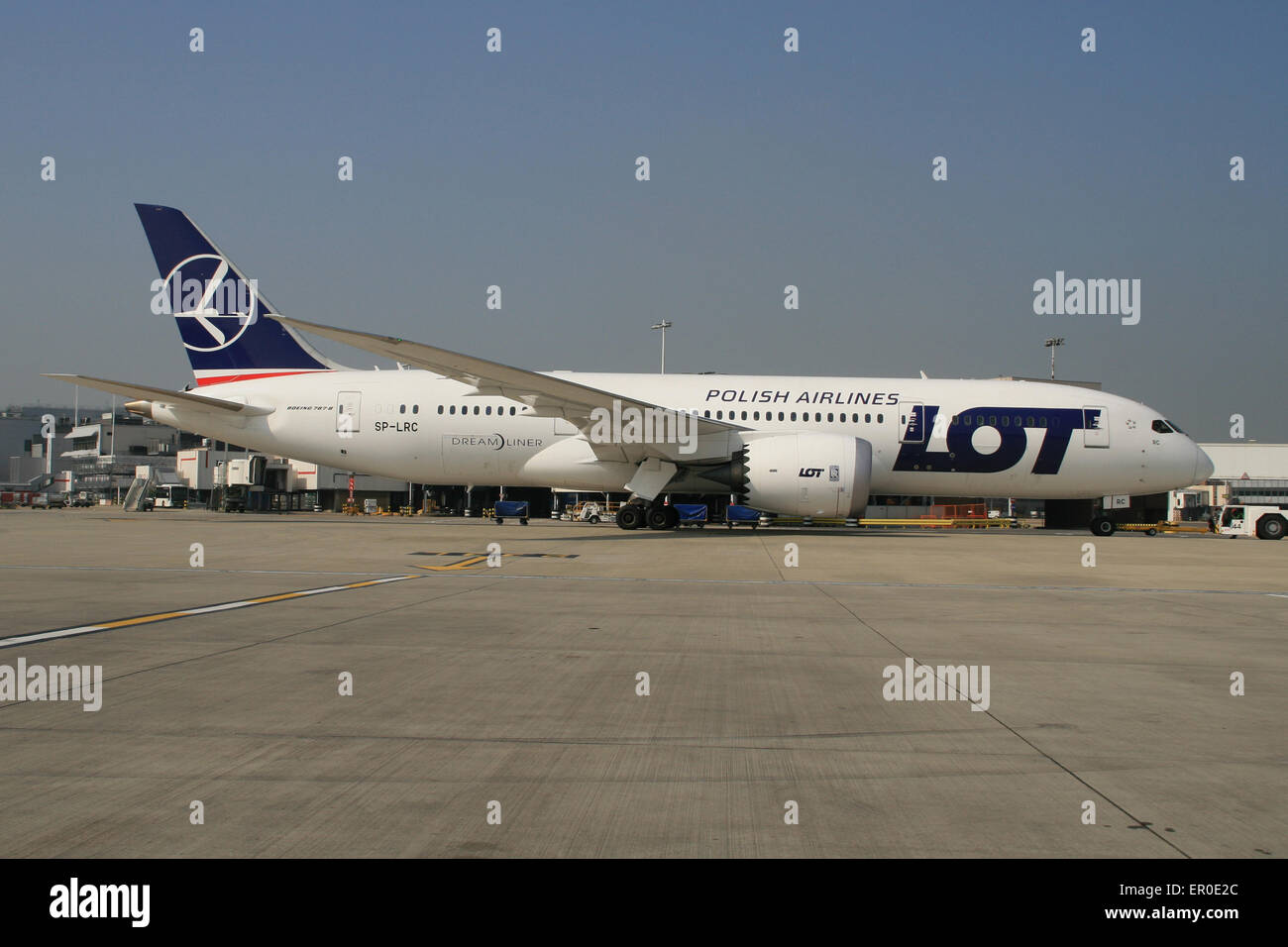 Dreamliner plane polish airlines hi-res stock photography and images ...
