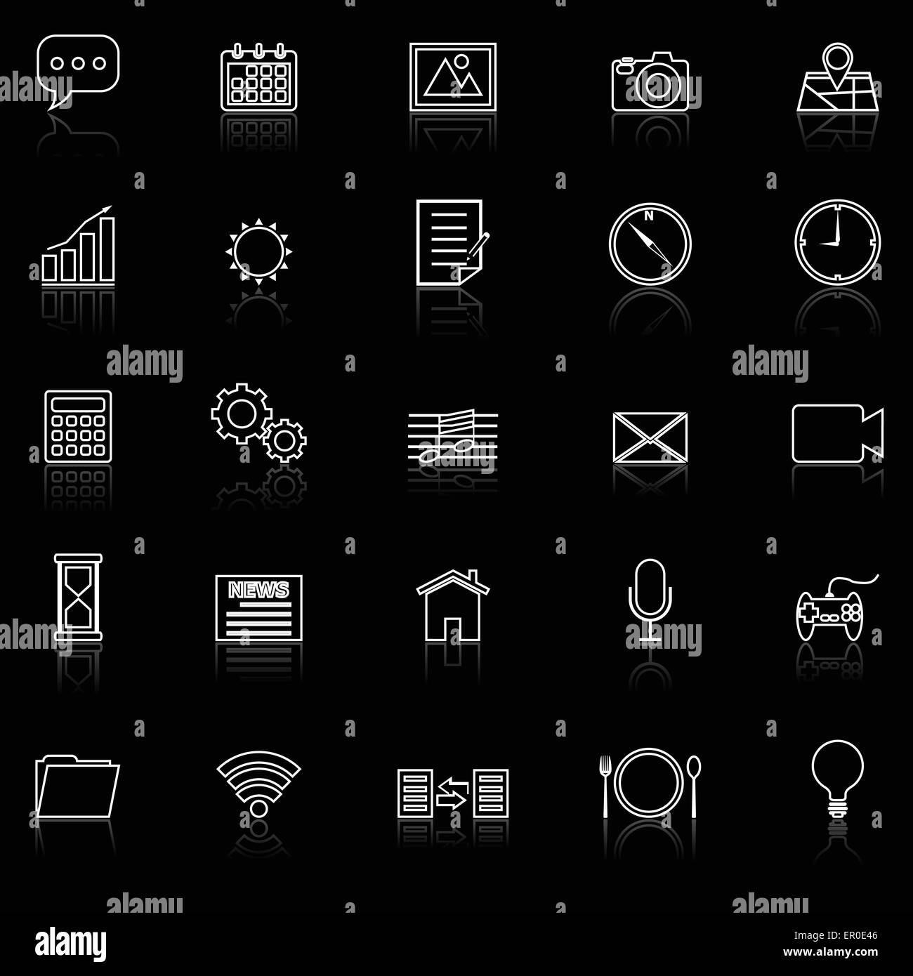 Navigation application Black and White Stock Photos & Images - Alamy