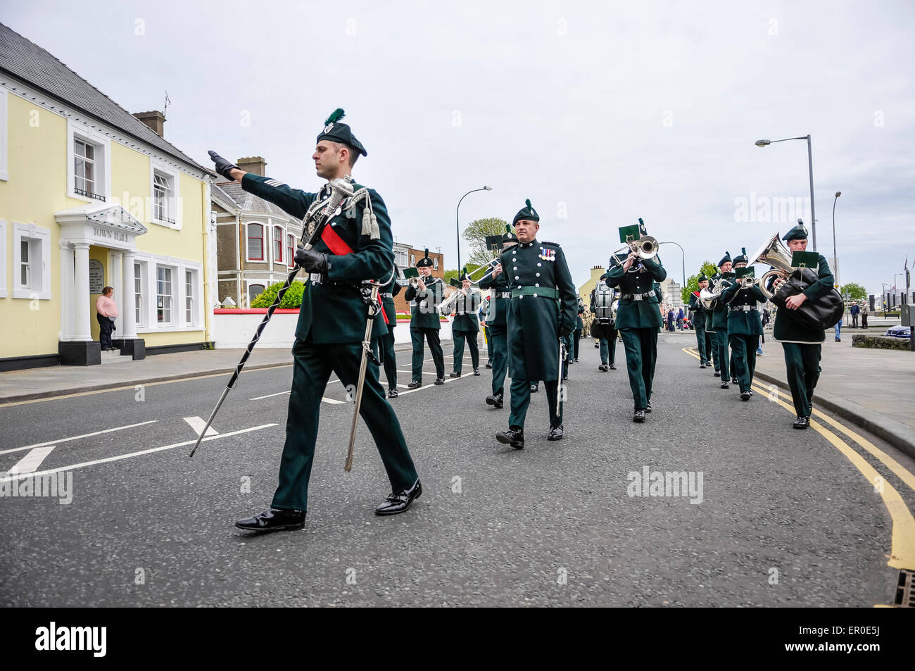 Band Of The Royal Irish Regiment High Resolution Stock Photography and ...