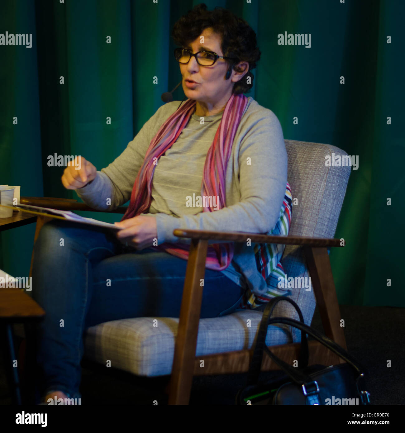 Antwerp, Belgium. 23rd May, 2015. Khadija Ryadi is a Moroccan Human ...