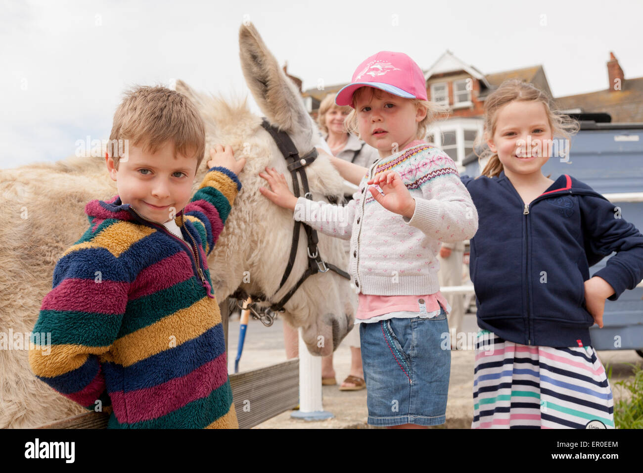 Weymouth donkey rides hi-res stock photography and images - Alamy
