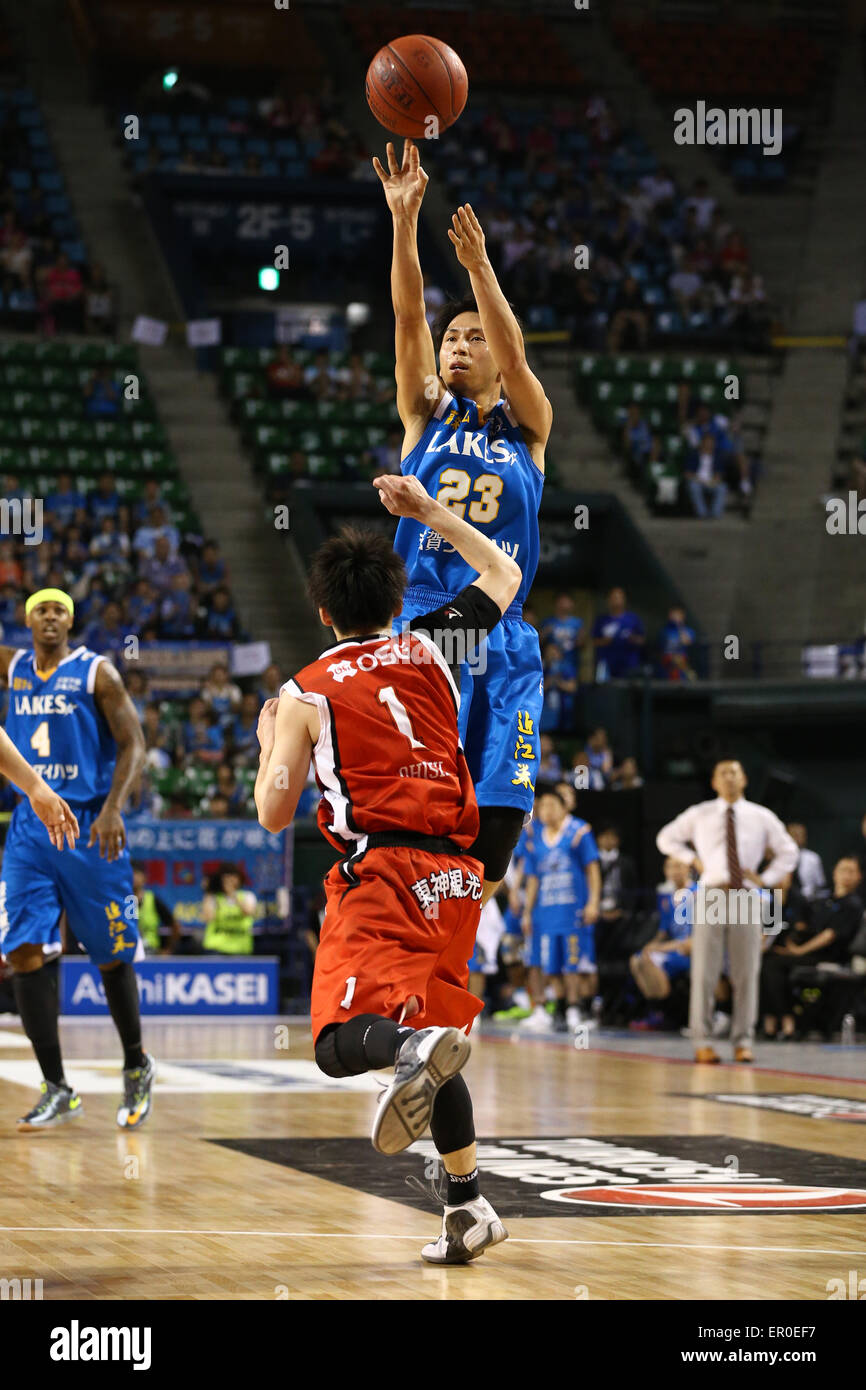 Ariake Coliseum, Tokyo, Japan. 23rd May, 2015. Yutaka Yokoe (Lakestars ...