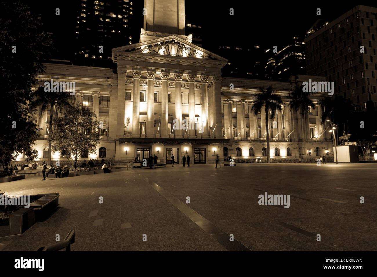 Brisbane city hall hi-res stock photography and images - Alamy