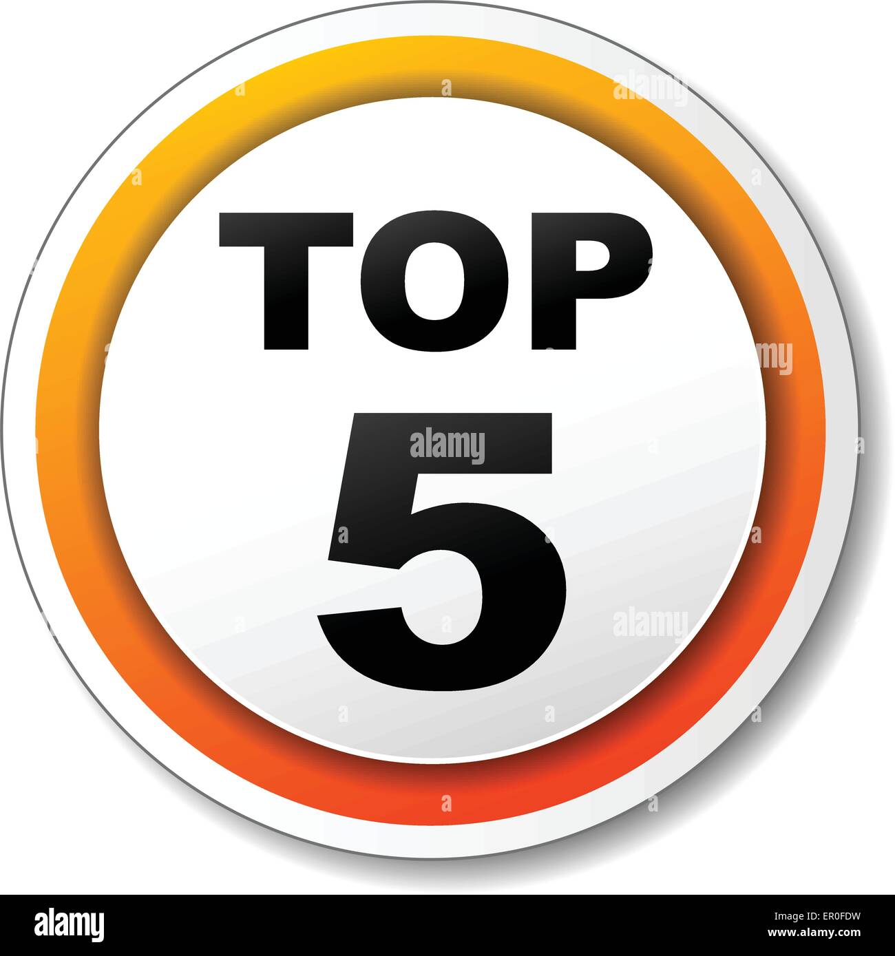 Top five list hi-res stock photography and images - Alamy