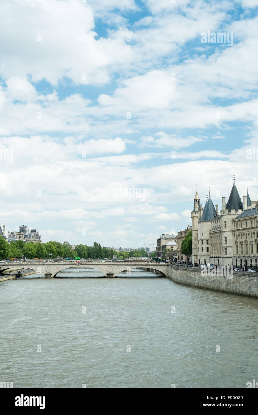 The River Seine, Paris France Stock Photo - Alamy