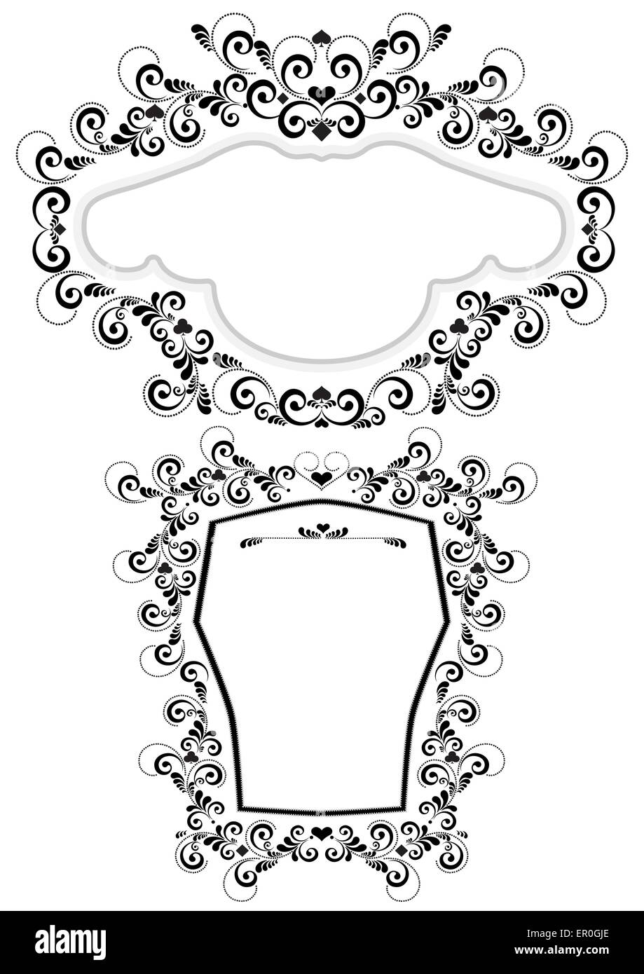 Decorative vintage frame Stock Vector Image & Art - Alamy