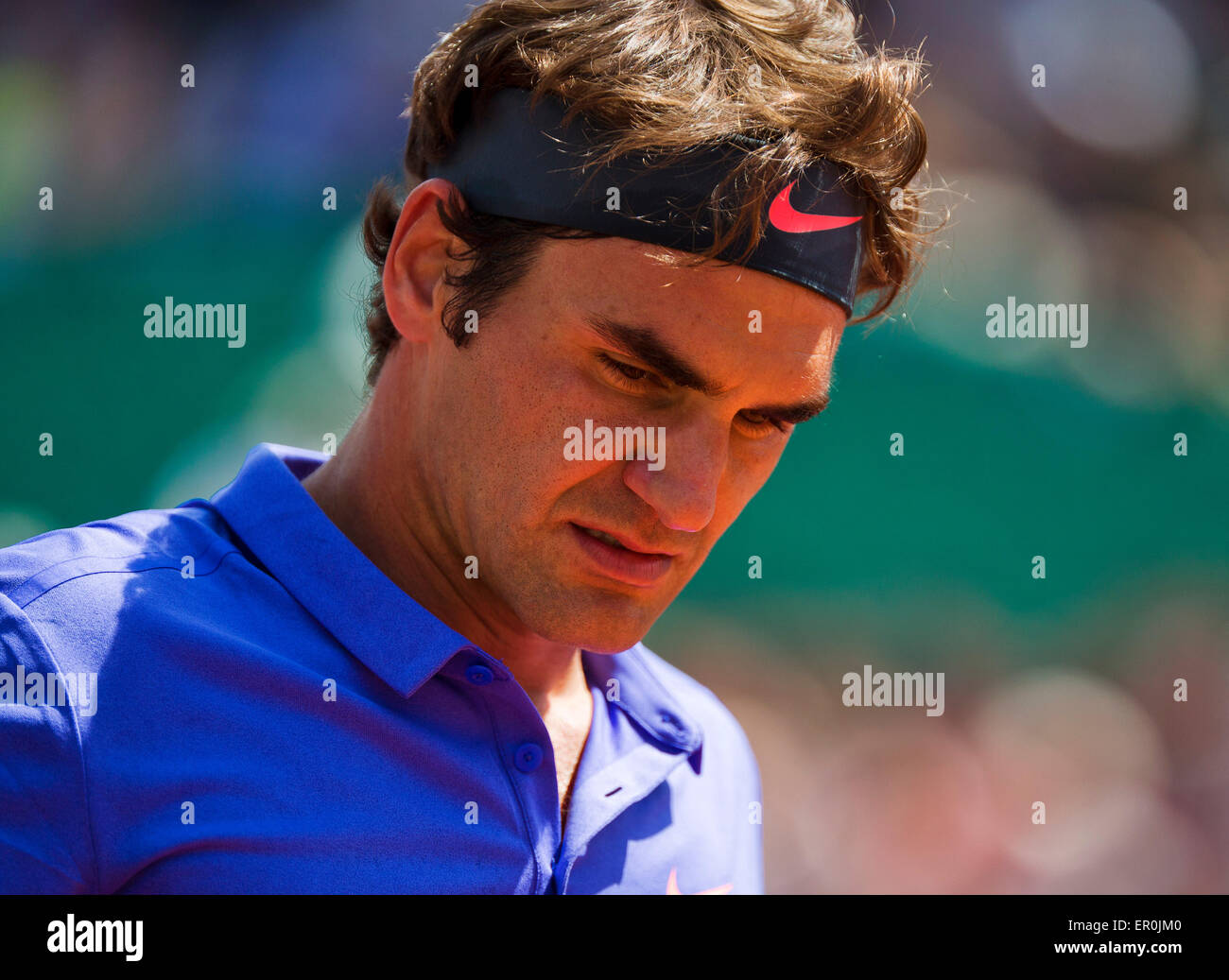 France, Paris. 24th May, 2015. Tennis, Roland Garros, Roger Federer ...