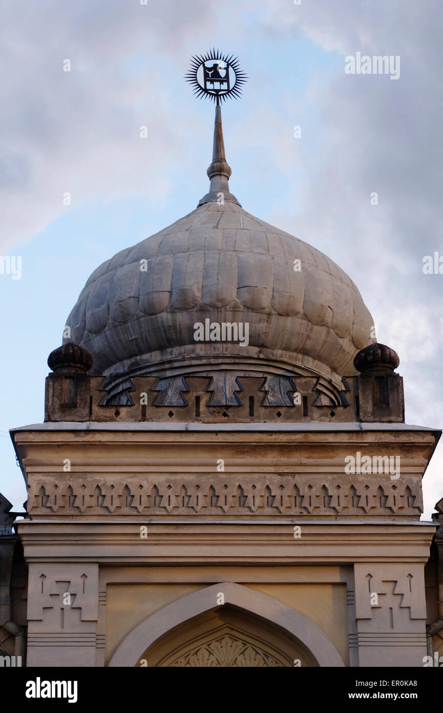 The Kenesa shrine of Karaim minority in Zverynas district in the city ...