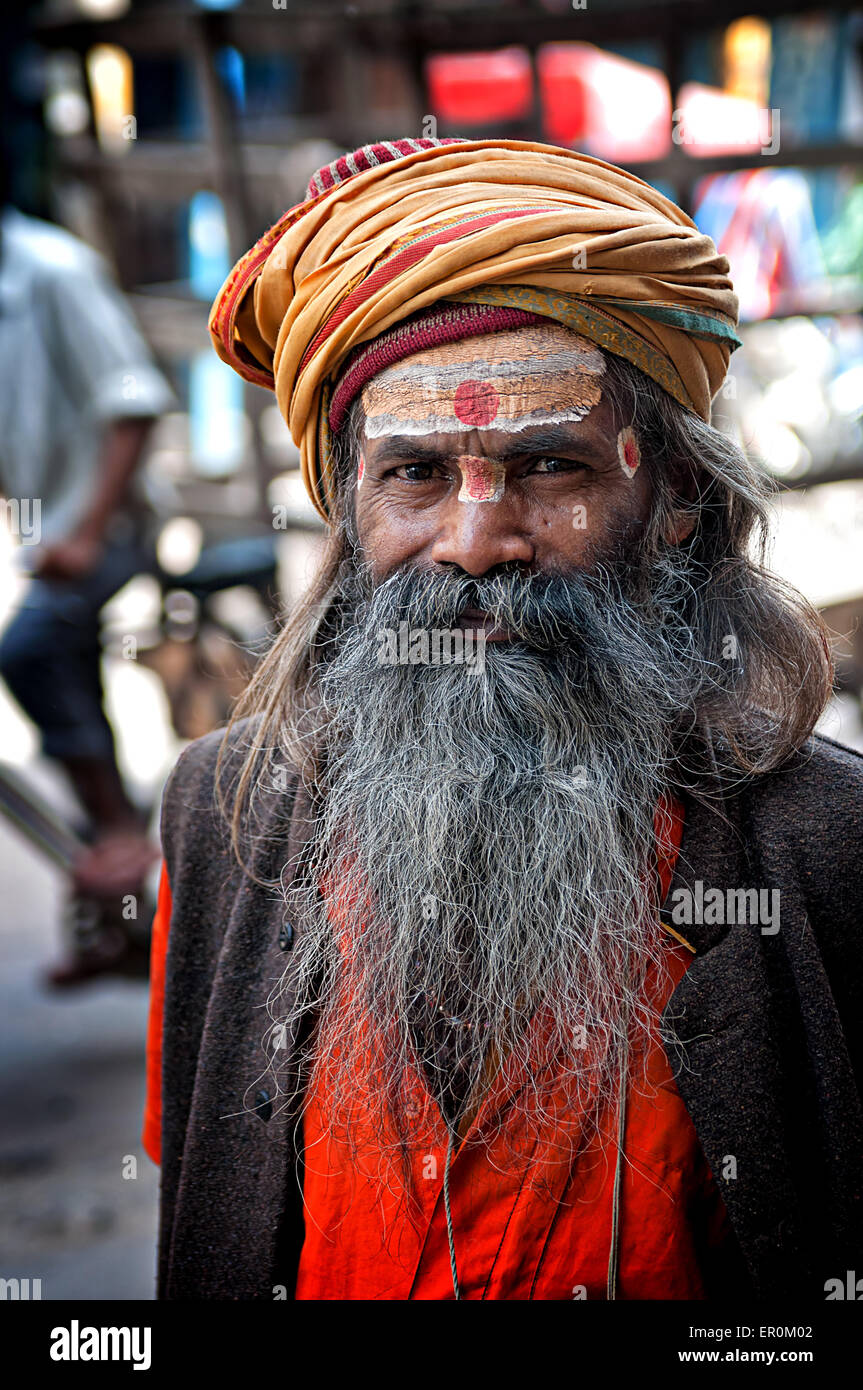 Hindu Sadhu Delhi High Resolution Stock Photography and Images - Alamy