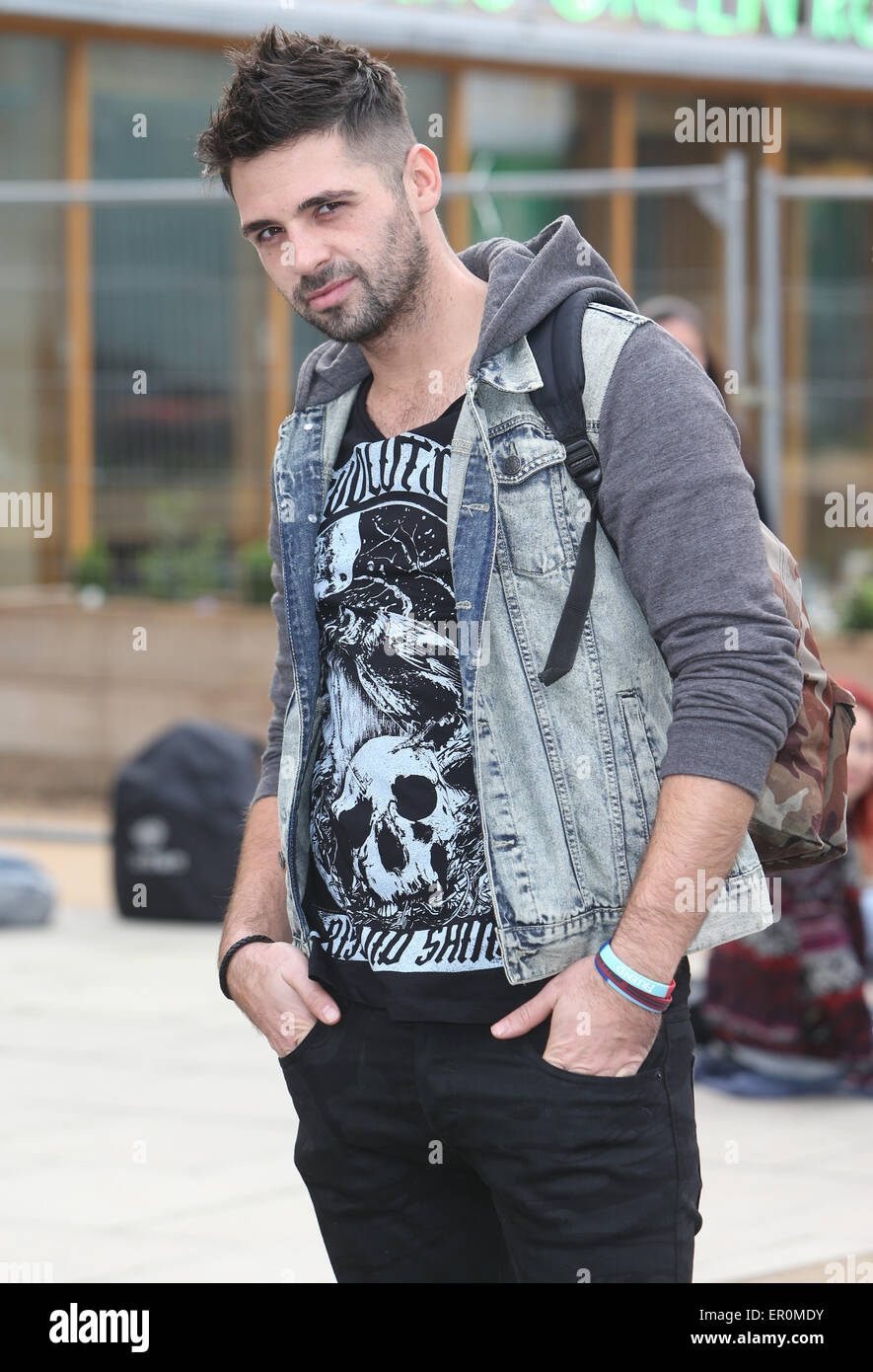 X Factor Ben Haenow outside a dance studio in London Featuring: Ben ...