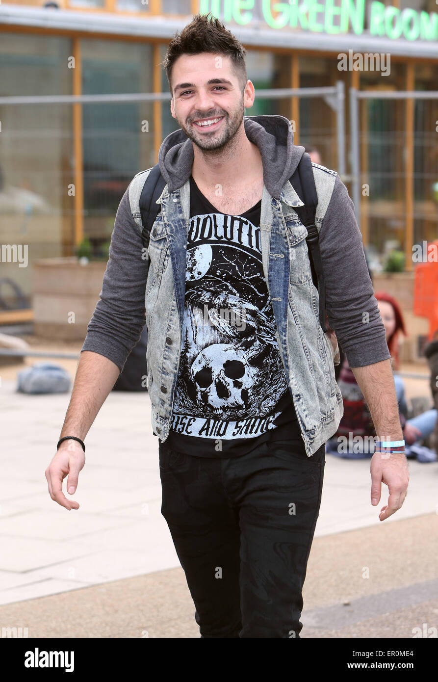 X Factor Ben Haenow outside a dance studio in London Featuring: Ben ...