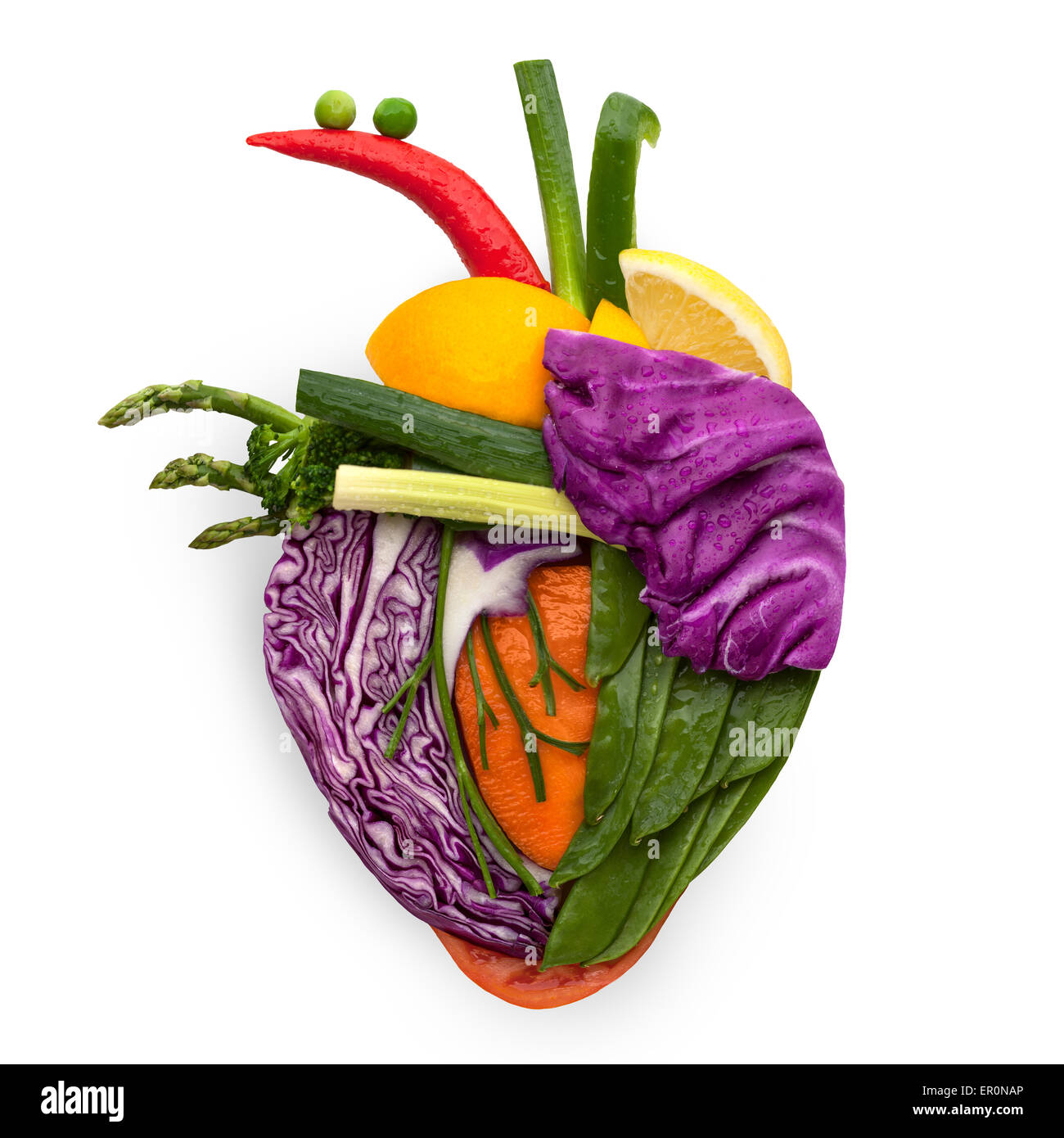 Food for heart Stock Photo - Alamy