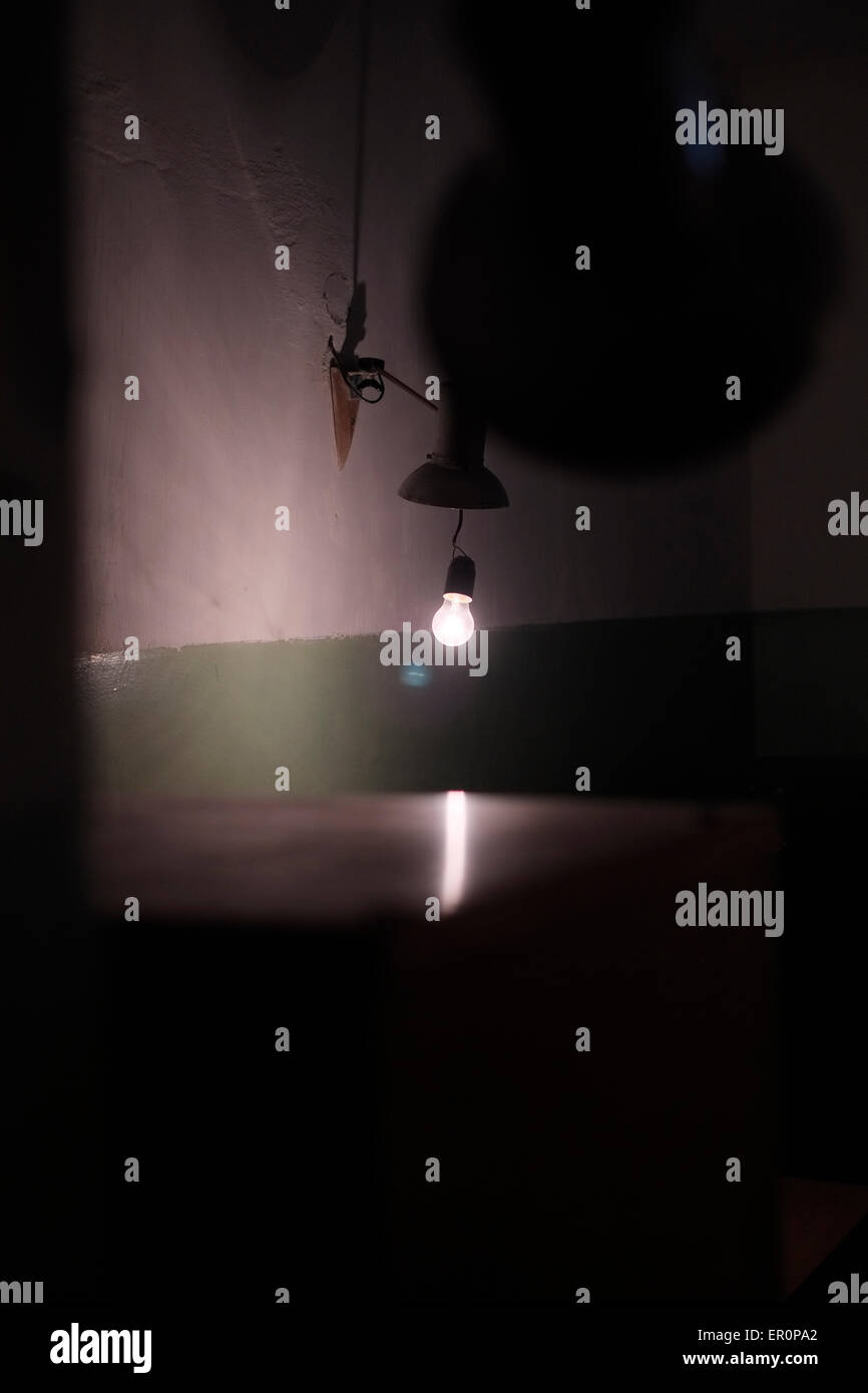 Interrogation lamp hi-res stock photography and images - Alamy