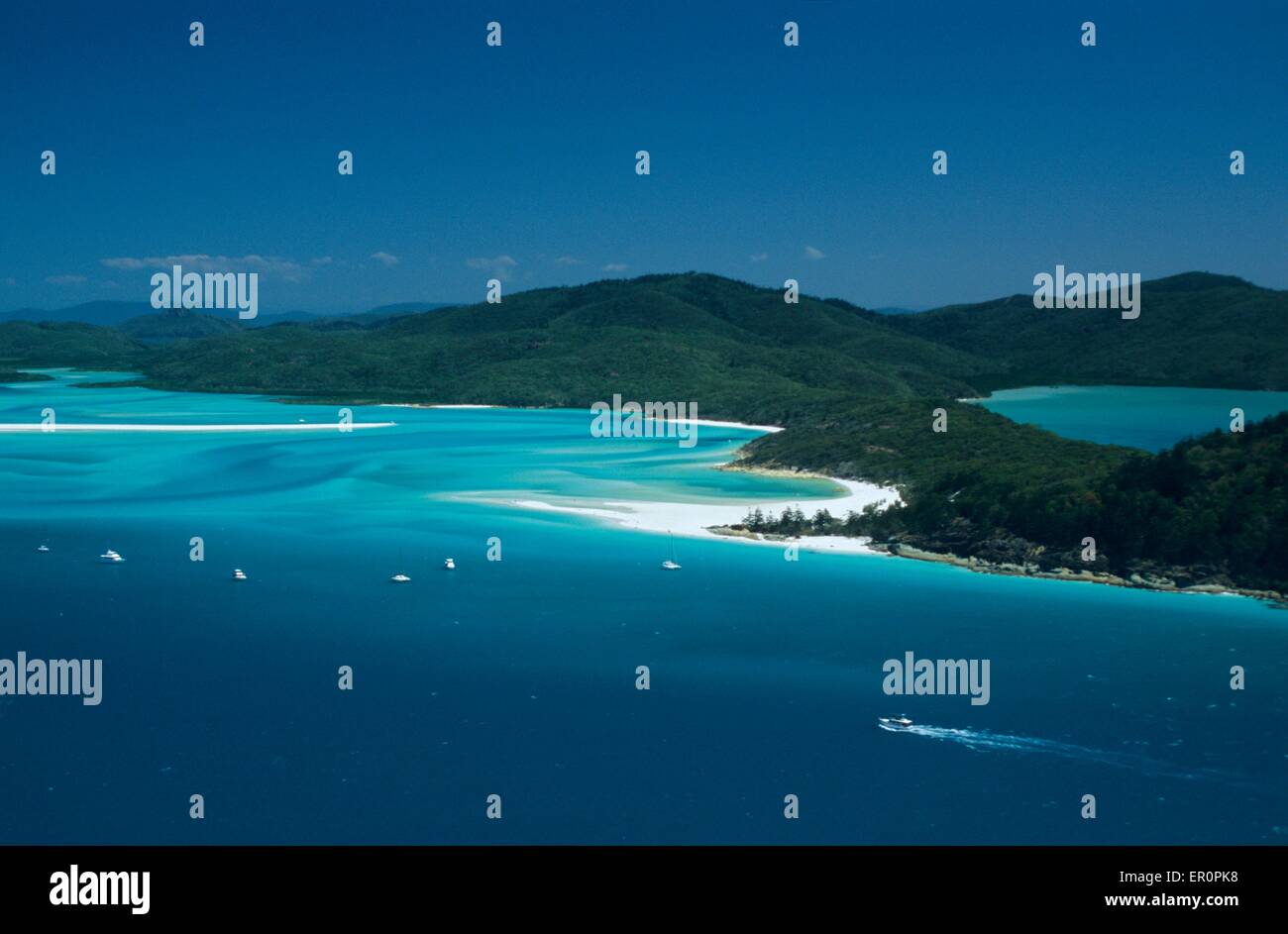 Whitehaven beach whitsundays island aerial hi-res stock photography and ...
