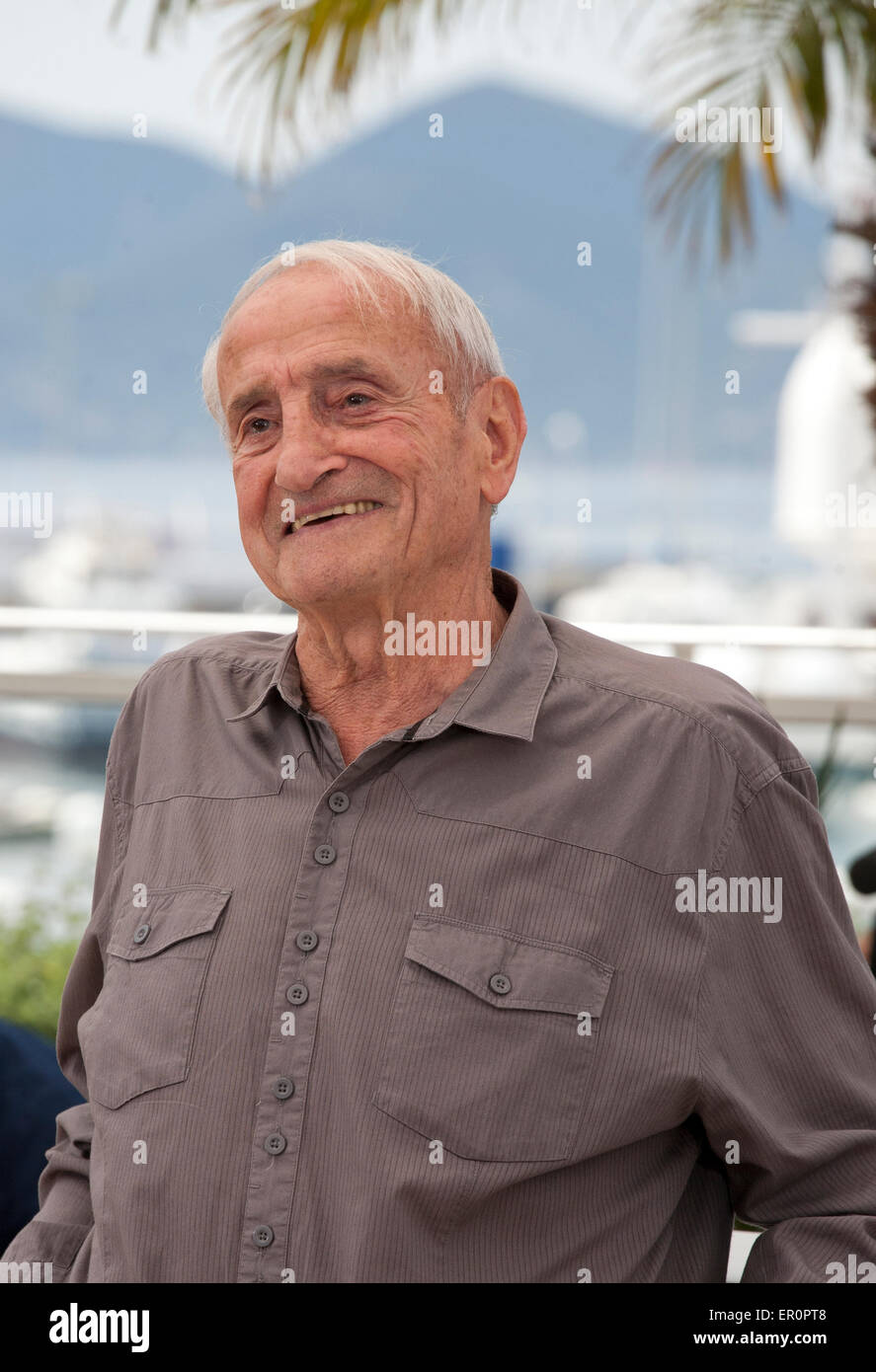 Cannes, France. 23rd May, 2015. Glaciologist/Actor Claude Lorius at the ...
