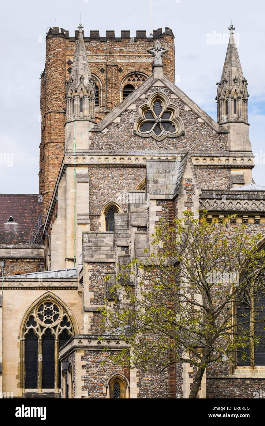 St.Albans cathedral, Hertfordshire, England, UK Stock Photo - Alamy