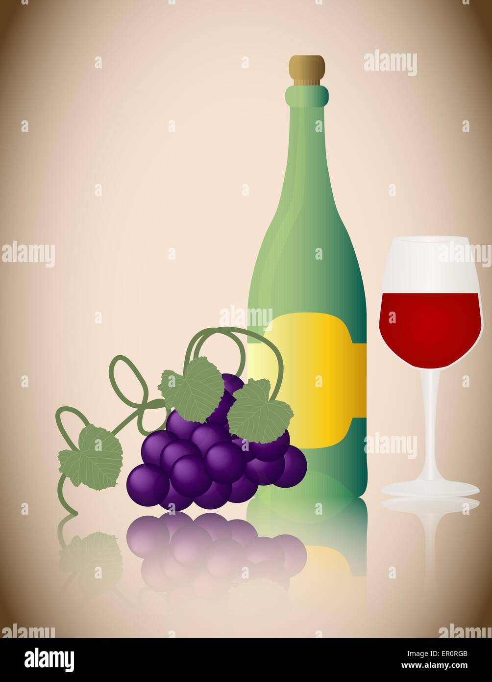 Grape spirit Stock Vector Images - Alamy