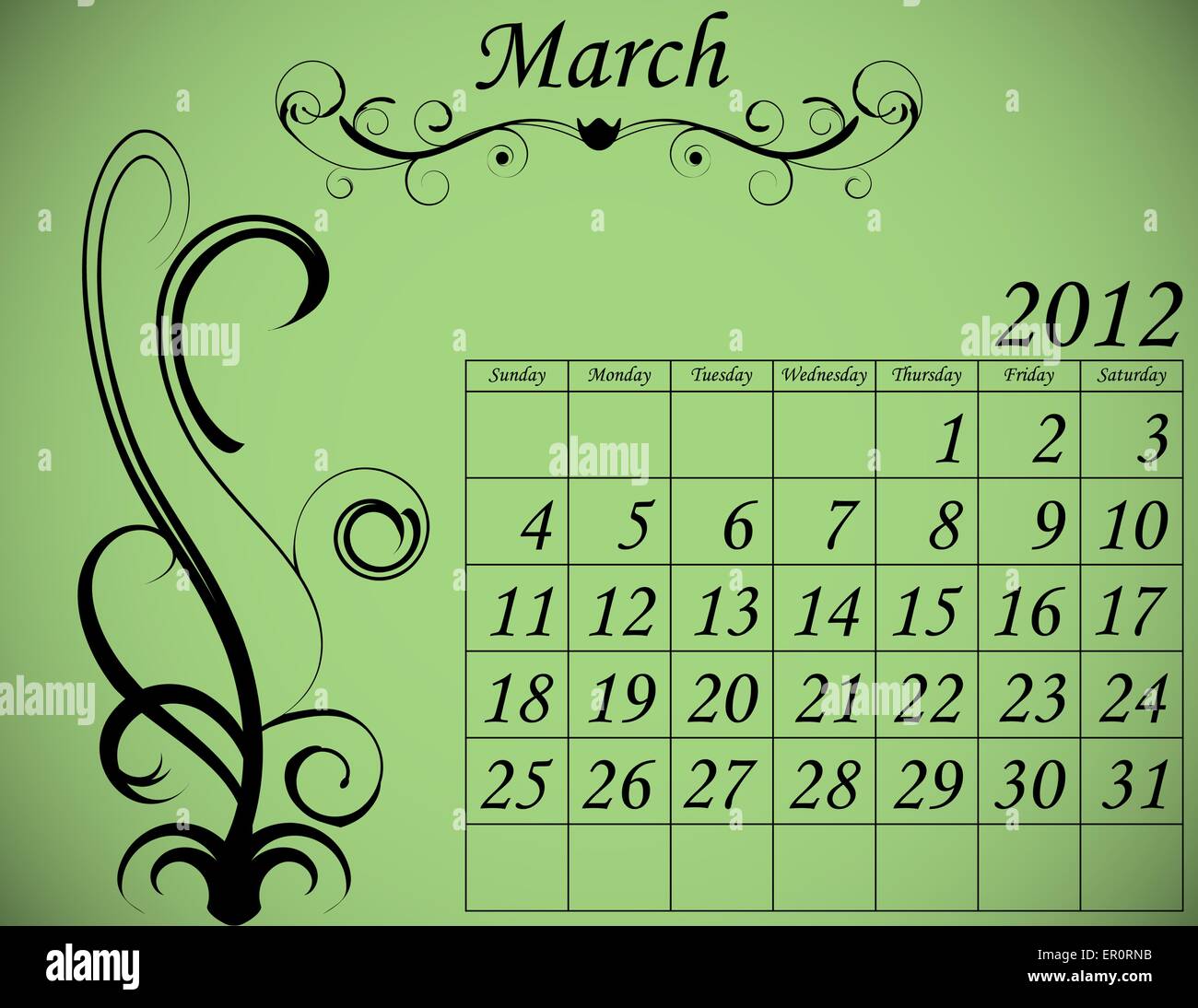 Friday march 2 Stock Vector Images - Alamy