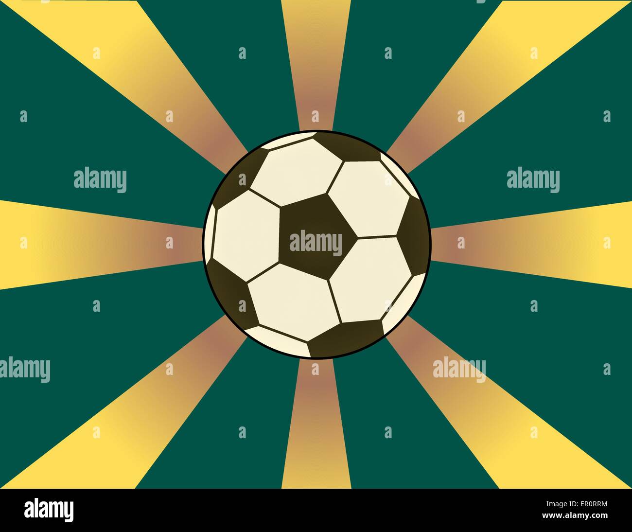 Football soccer copy space Stock Vector Images - Alamy