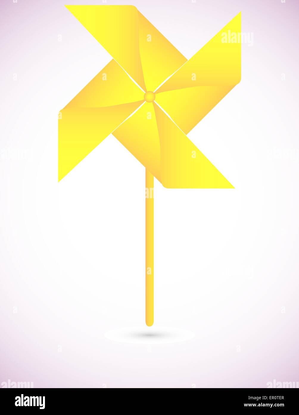 Yellow Origami Pinwheel Background Stock Vector Image & Art - Alamy