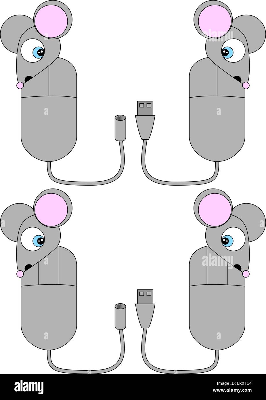 Cartoon computer hi-res stock photography and images - Alamy