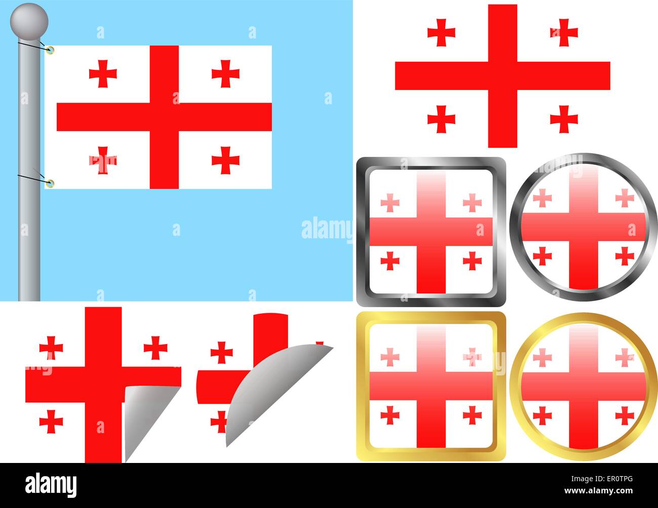 Georgia gold Stock Vector Images - Alamy